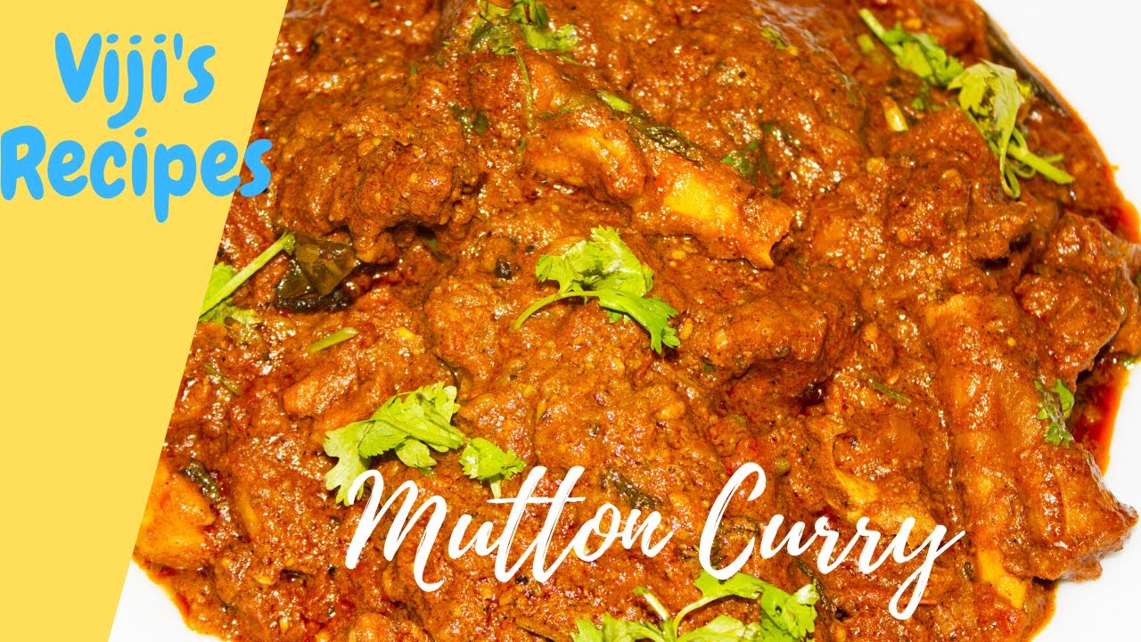 Mutton Curry | Mutton Masala | Mutton Curry Thick Gravy - YouTube