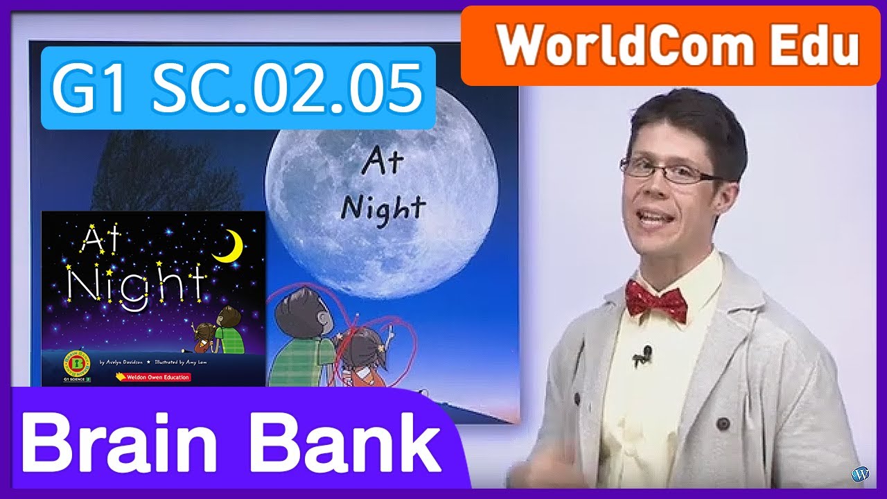 Learn English | Brain Bank Grade 1 Science | 02 At Night Part 1 | Kids ...