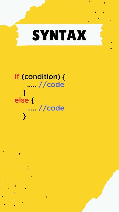 Simple Ifelse Statement Javascript Education Ifelse Youtube