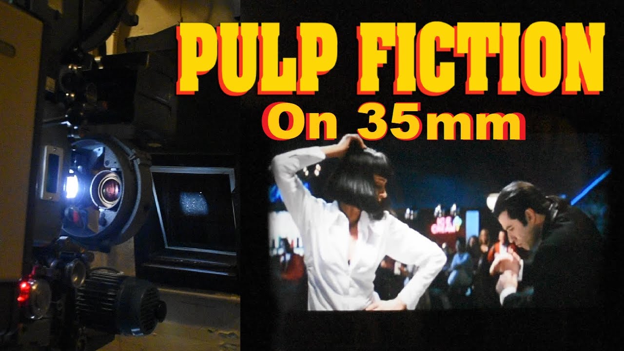 Pulp Fiction on 35mm (BTS at Ritz, Sydney) - YouTube