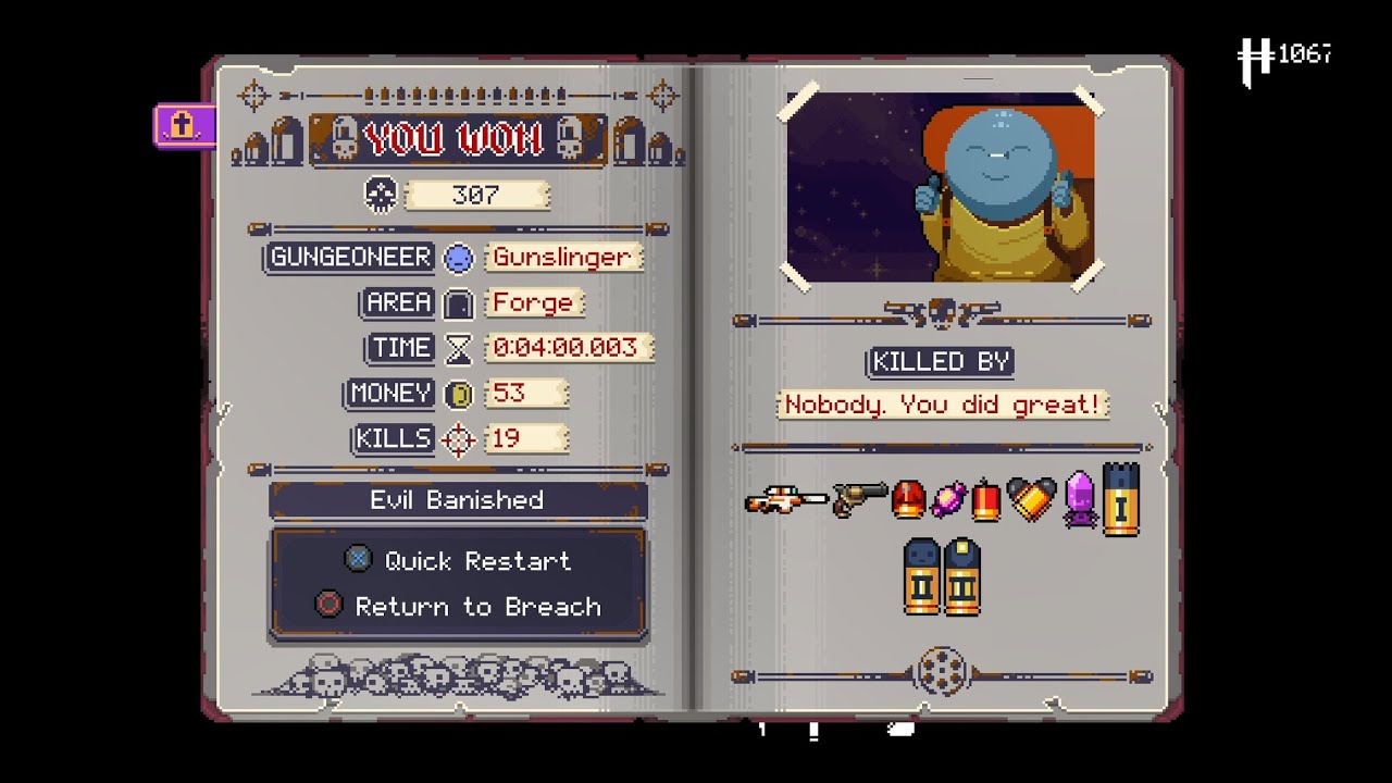 4-Minute Boss Rush! | Enter the Gungeon | AWP, Magic Sweet, Gundromeda ...