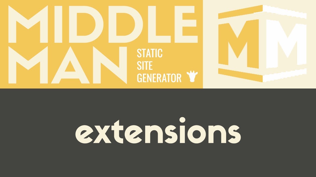 Installing Extensions | Middleman - Static Site Generator | Tutorial 16 ...