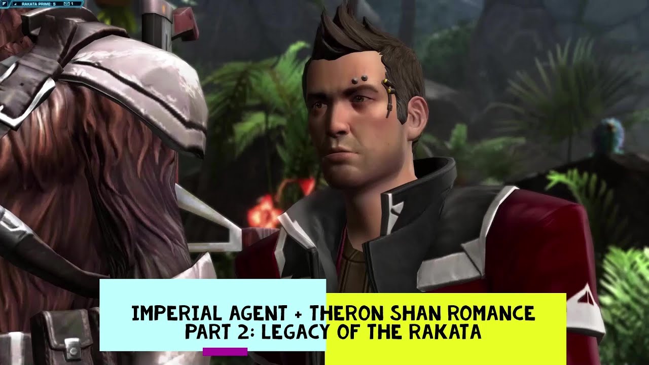 SWTOR: Theron Shan + Imperial Agent Romance, part 2- Legacy of the ...