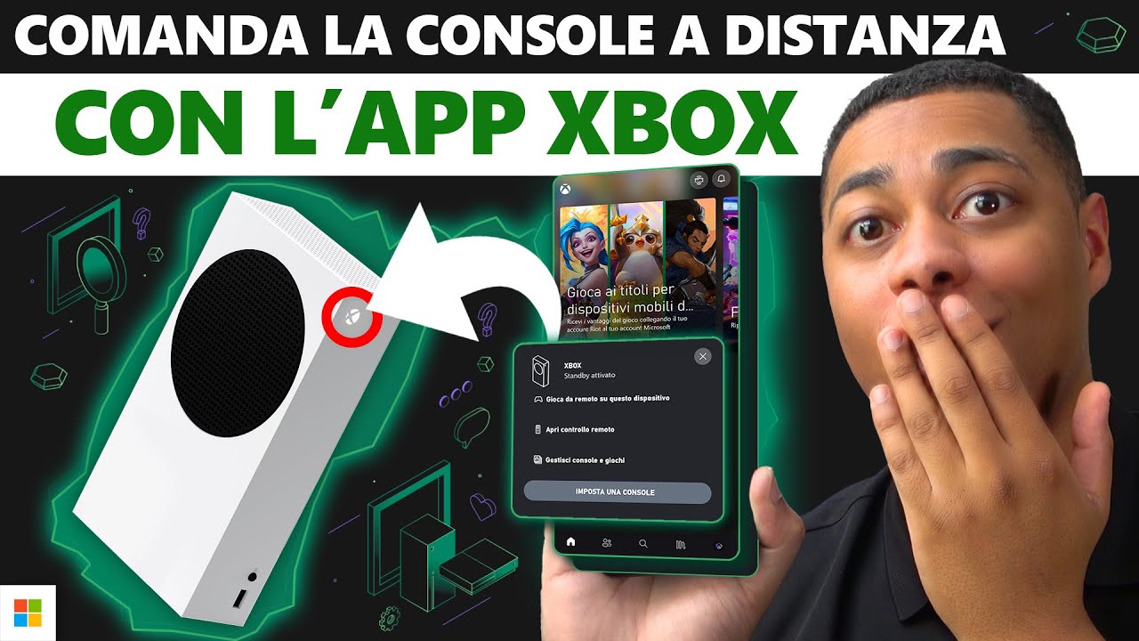 Controlla la tua Xbox a distanza, con l'app Xbox | Guida completa - YouTube