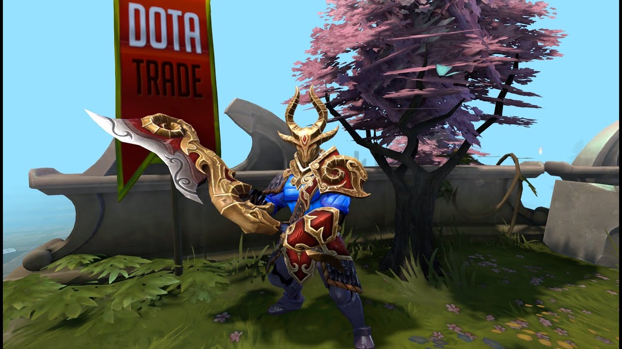 Armature of the Belligerent Ram Sven set review Dota 2 - YouTube