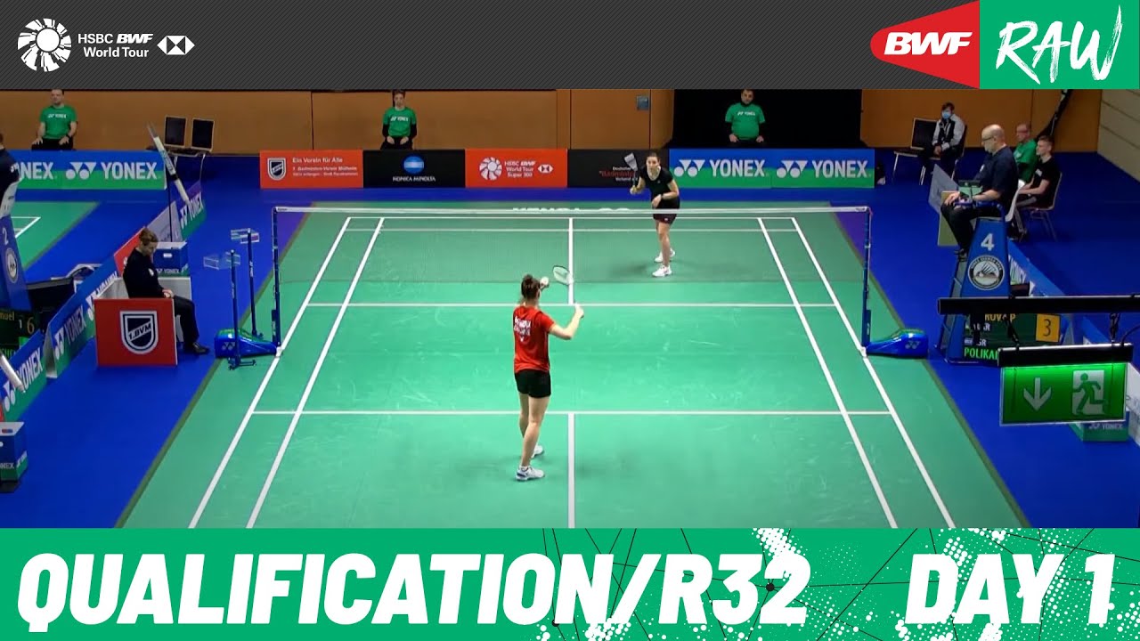YONEX German Open 2023 | Day 1 | Court 4 | Qualification/Round of 32 ...