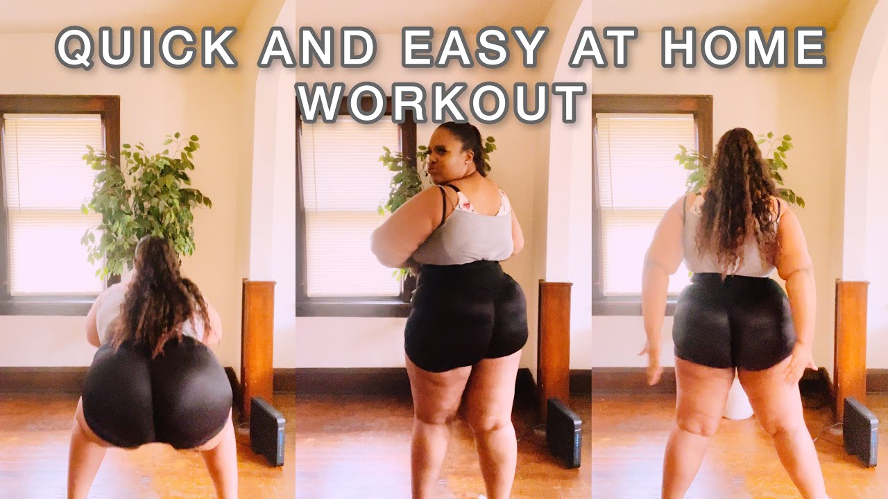 SUPER QUICK AND EASY AT HOME WORKOUT - YouTube