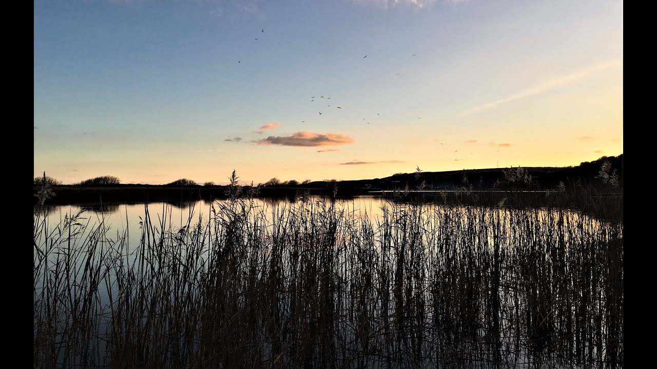 Slapton Ley freshwater lagoon in the South Hams, Devon - YouTube