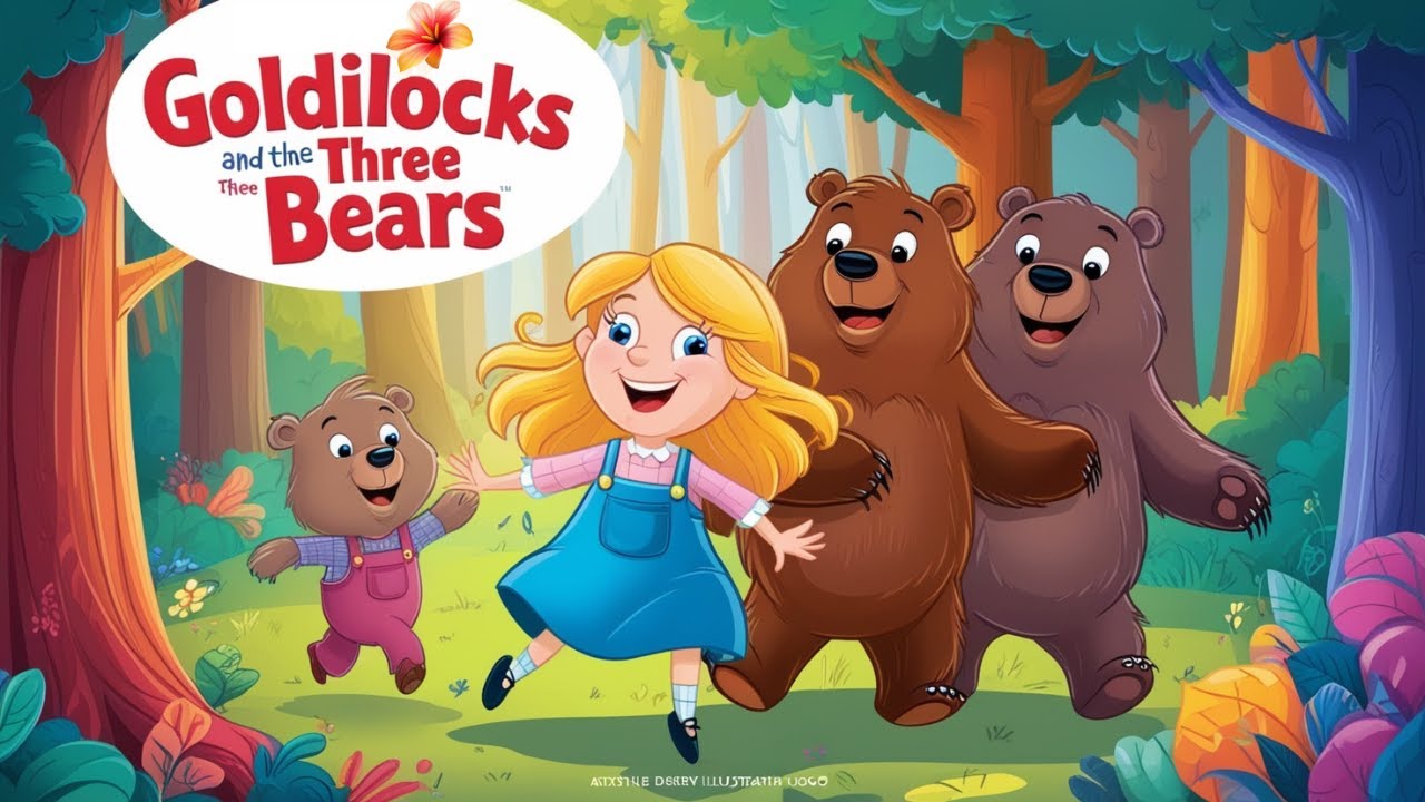 Goldilocks and the Three Bears|Nursery Rhymes & Kids Songs| Sing and ...