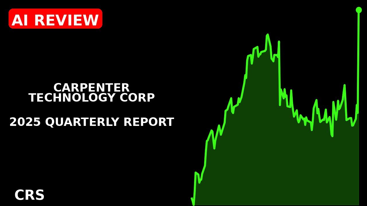 CARPENTER TECHNOLOGY CORP 2025 quarterly report - YouTube