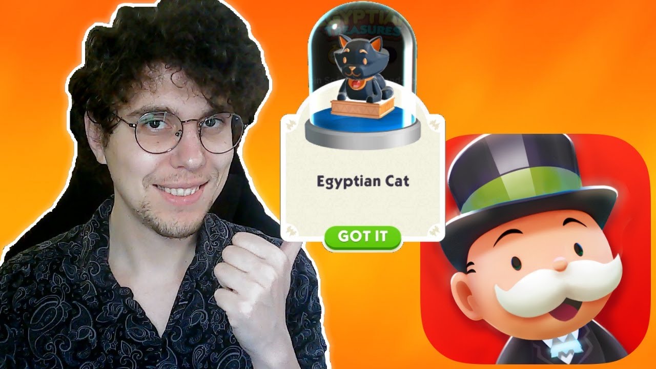 How To Get Egyptian Cat Token in Monopoly GO - YouTube