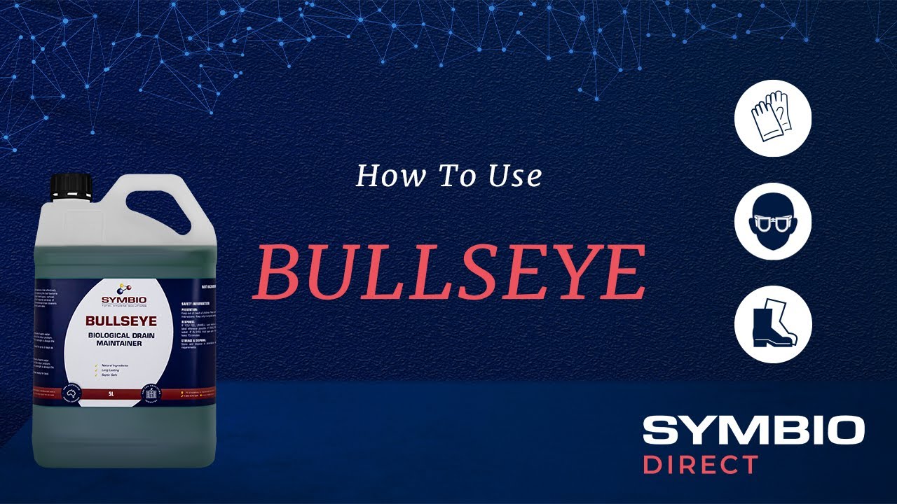 How To Use BULLSEYE - Biological Drain Maintainer - YouTube