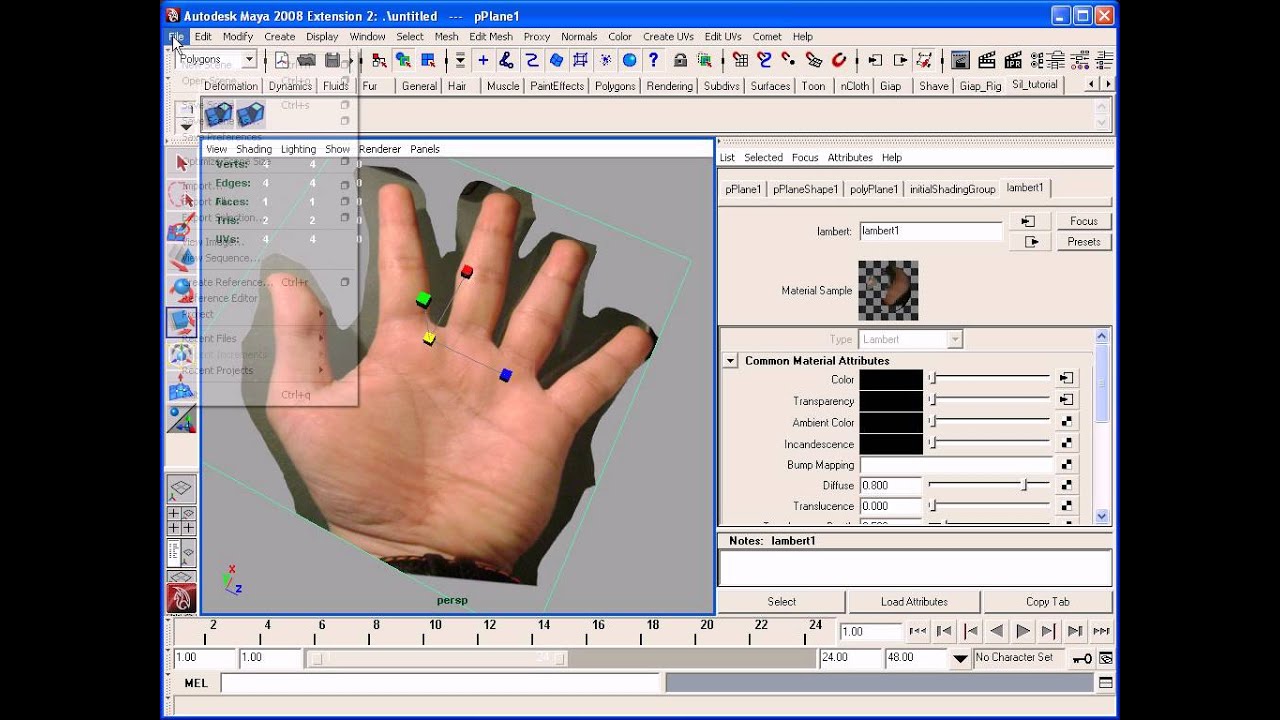 Hướng dẫn Maya - 02 - YouTube