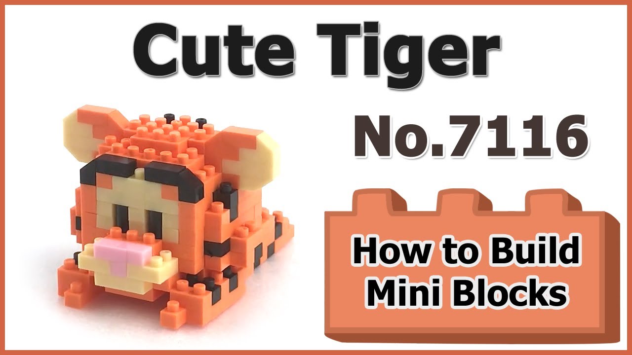 How to Build Mini Blocks Tiger 7116 Review Manual Specifications - YouTube