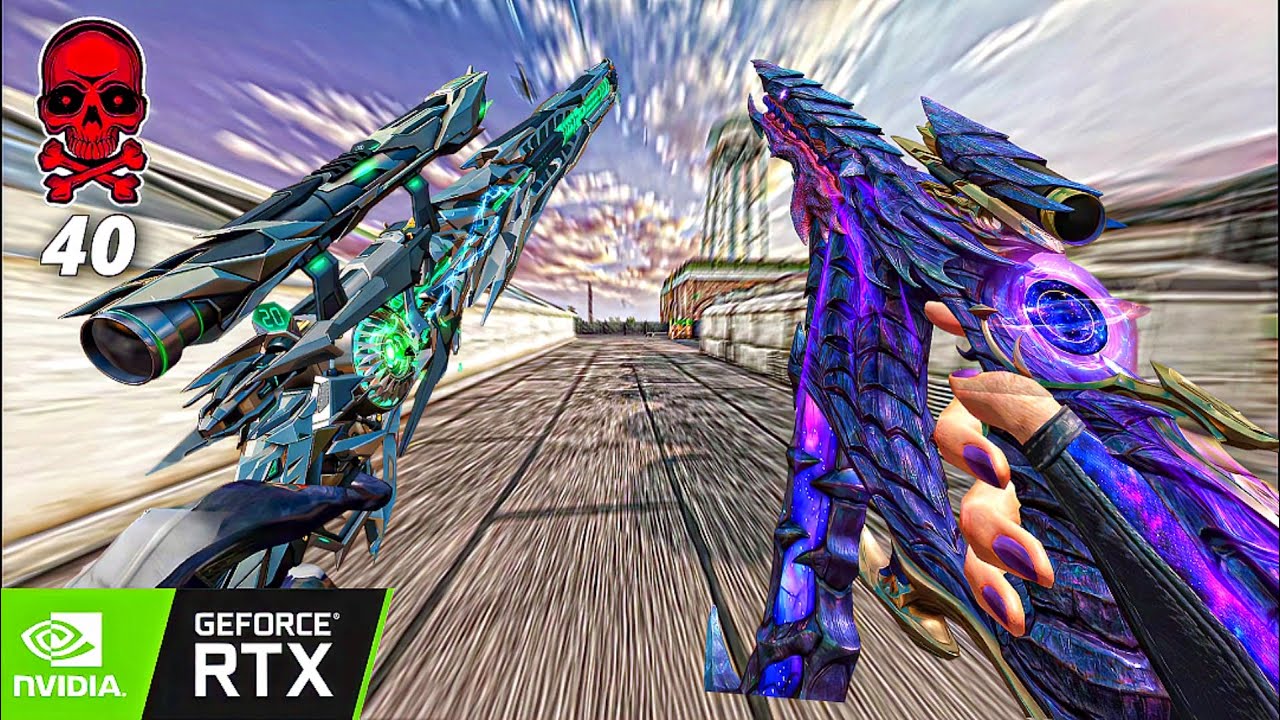 BLOOD STRIKE - 40 KILLS - KAR98 NETHERFLAME + VECTOR SHADOWDRAKE ...