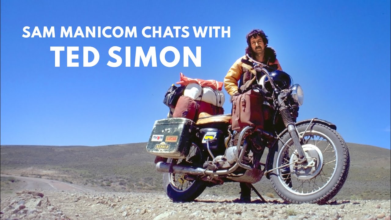 Ted Simon - 64,000 miles through 45 countries on a 500cc Triumph Tiger ...