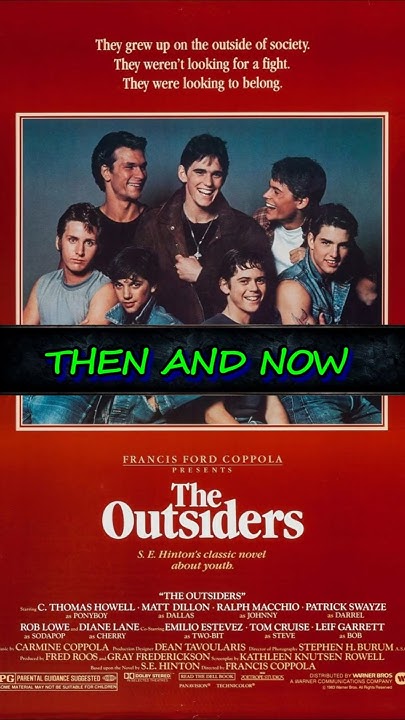 The Outsiders Cast 1983 Then and Now - YouTube