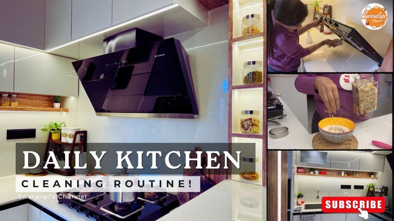 Daily Kitchen Cleaning Routine! Everyday Habits for a Clean and ...