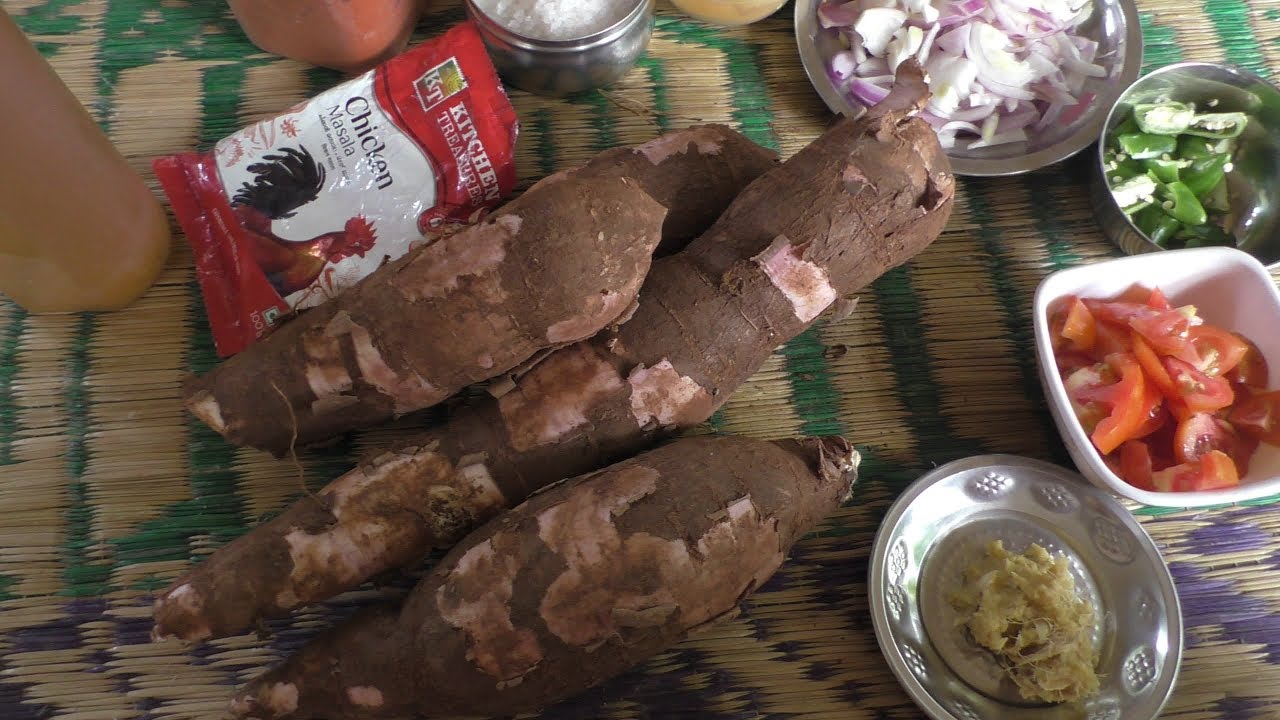 maravalli kilangu fry / maravalli kilangu recipes / village food ...