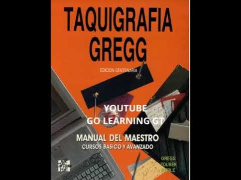 LIBRO DE TAQUIGRAFIA Gregg Edicion Centenaria Manual del Maestro Cursos ...