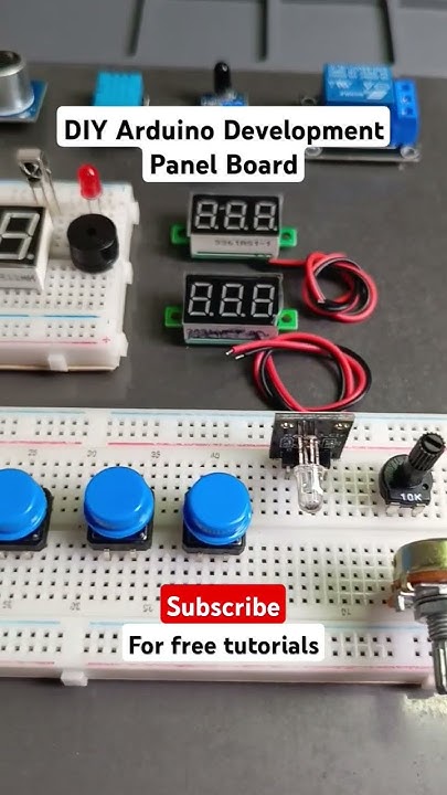 Easy DIY Arduino Development Board for prototyping. Subscribe for free tutorials. #arduino - YouTube