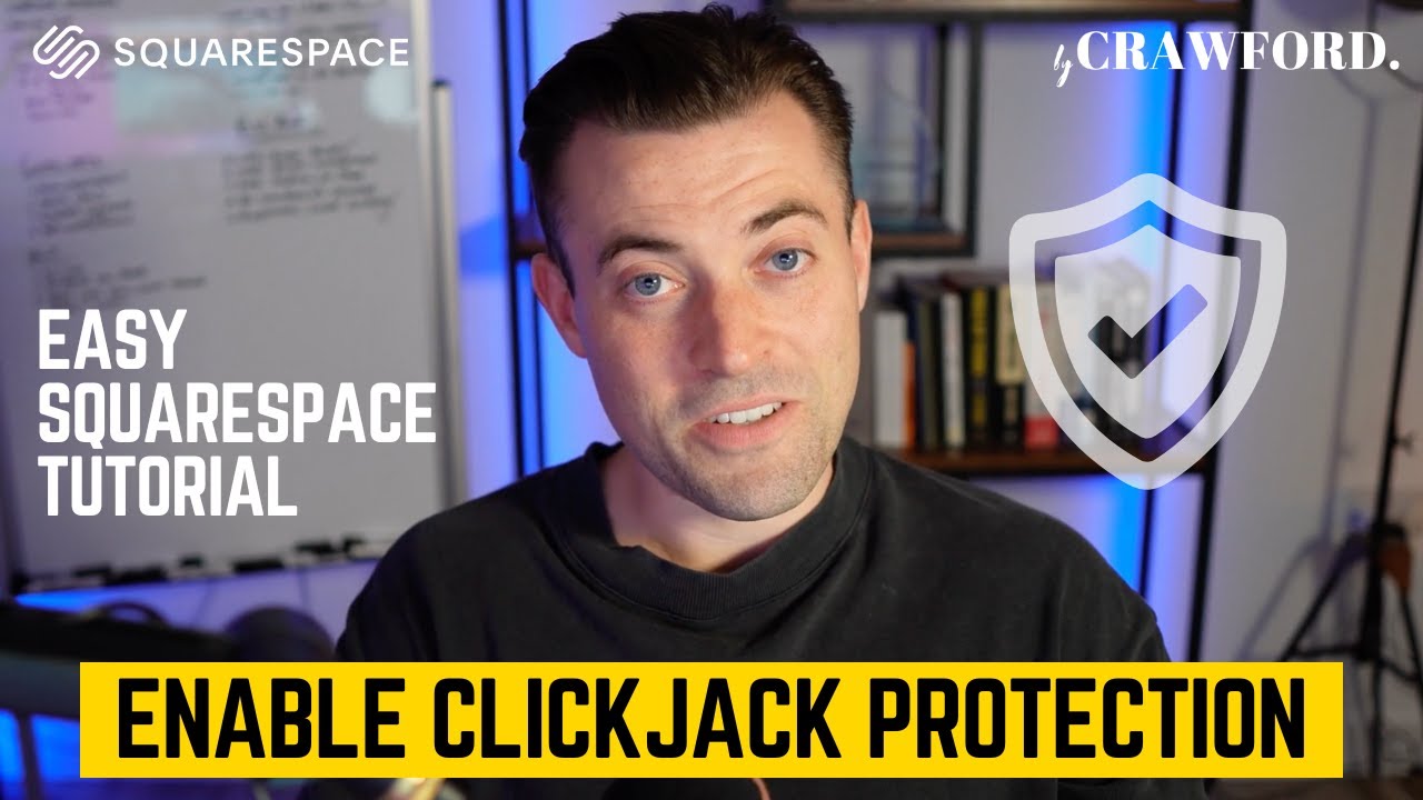 Enable Clickjack Protection on Squarespace - YouTube