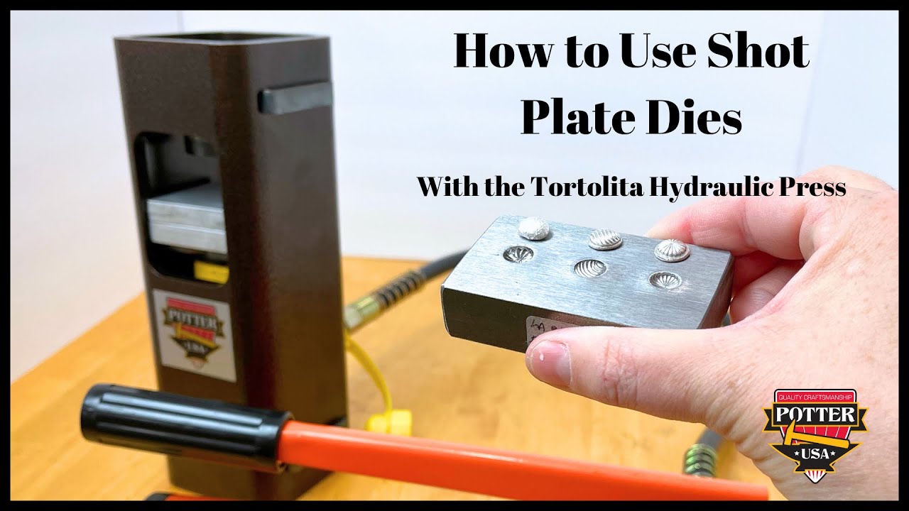 How to Use Shot Plate Dies in the Tortolita Mini Hydraulic Press - YouTube