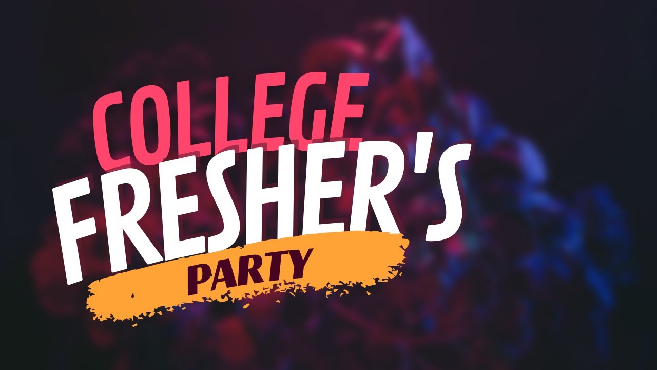 speech in college fresher party - YouTube
