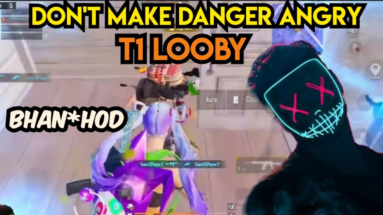 DANGER ANGRY 😡 IN T1 SCRIMS BGMI - YouTube