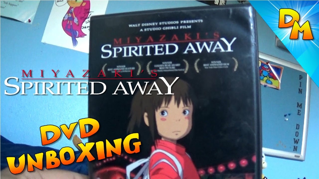 "Spirited Away" DVD Unboxing - YouTube