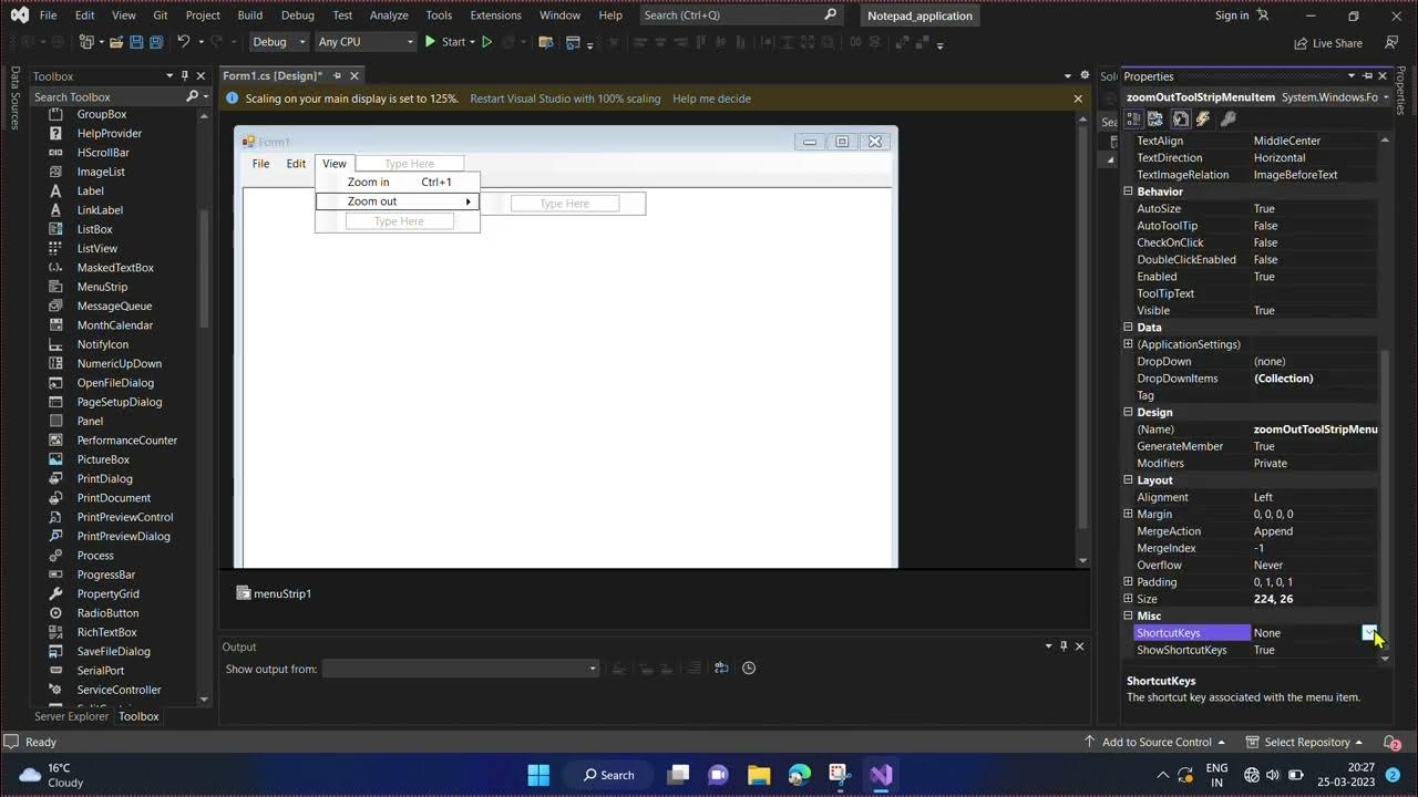 Notepad Application using C# NET - YouTube