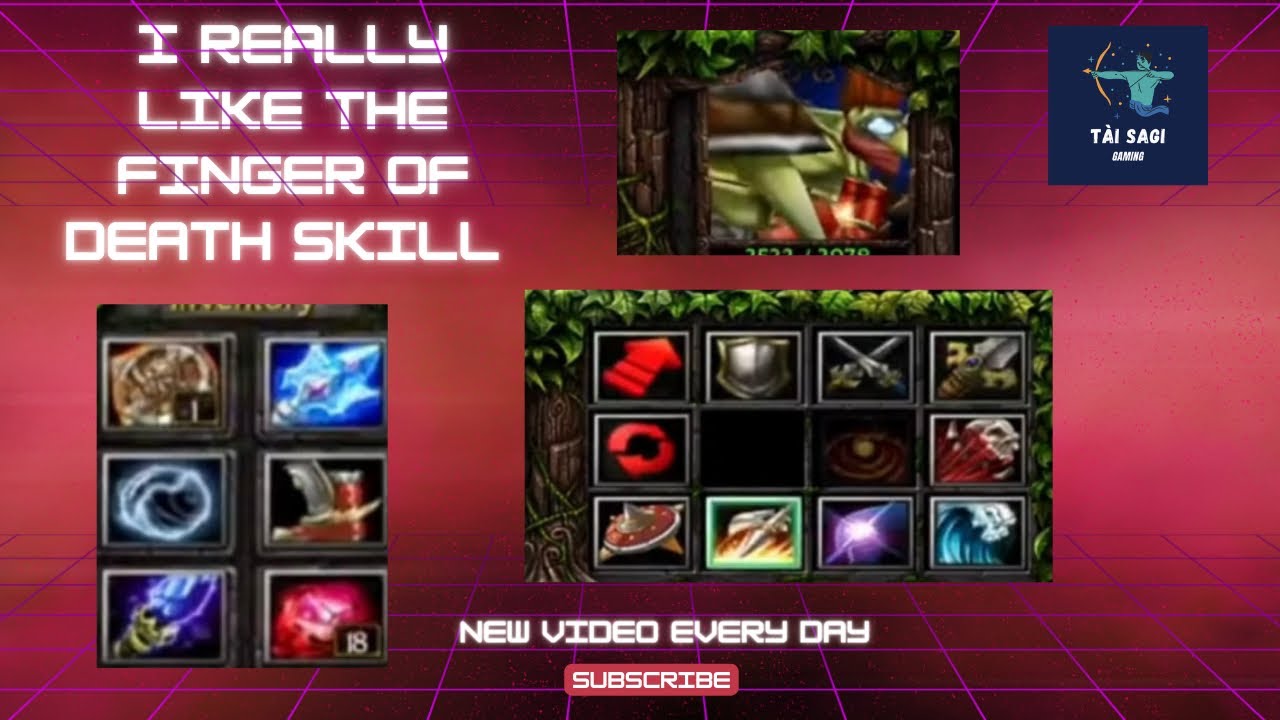 Dota LoD v6.85i | I Really Like the Finger Of Death Skill | KXTB.Leo ...