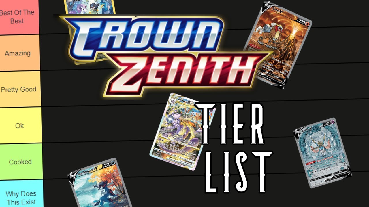 Crown Zenith - Tier List! - YouTube
