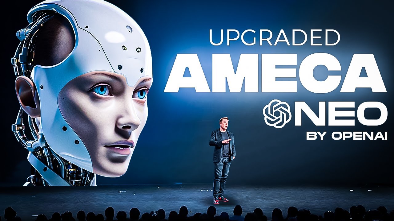 AMECA Can DRAW and OpenAI Releases NEO! What is Next for Robot AI? - YouTube