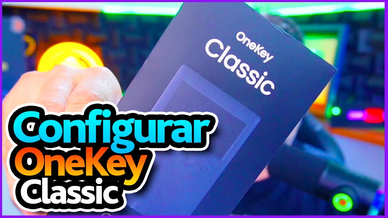 COMO CONFIGURAR ONEKEY CLASSIC - HARDWARE WALLET Carteira segura - YouTube