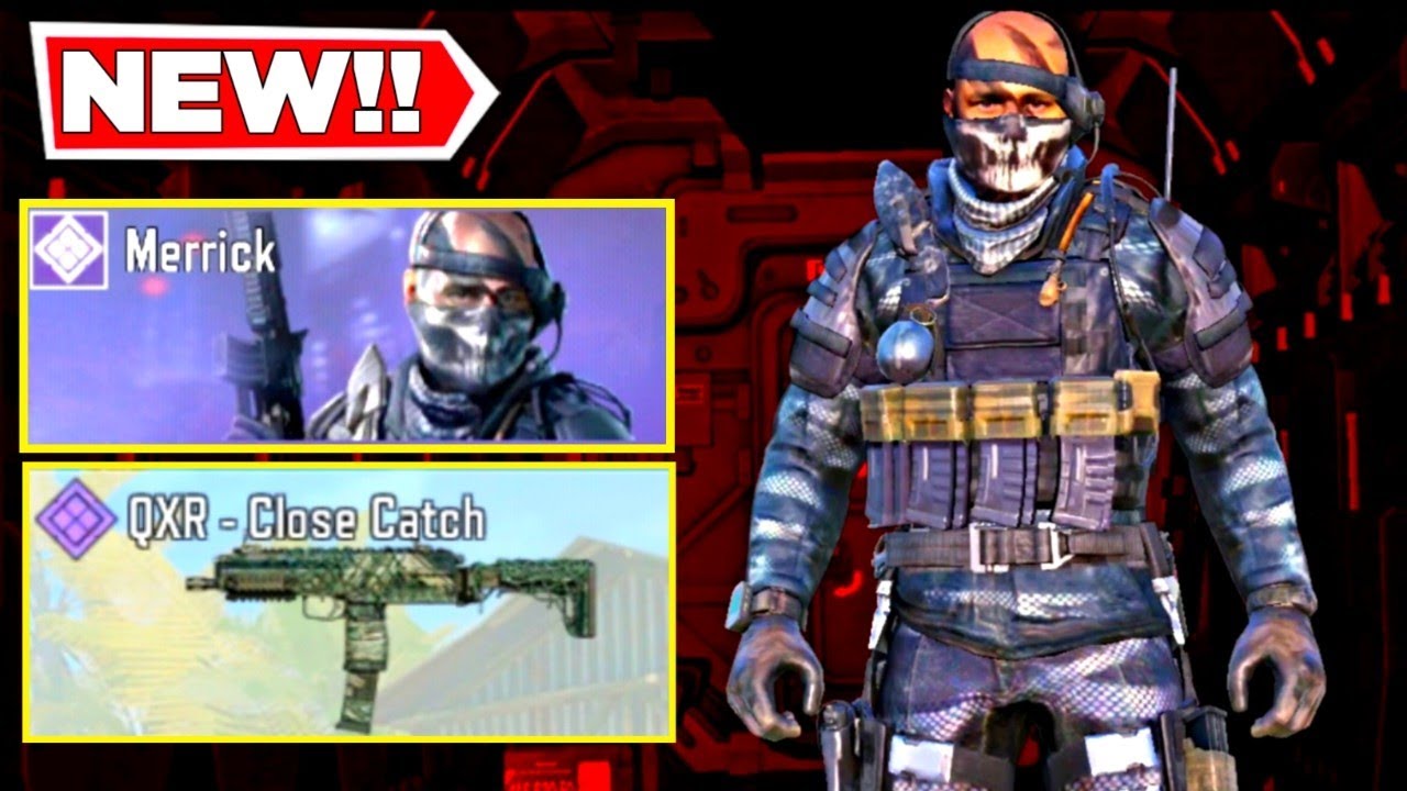 *NEW* MERRICK + QXR - CLOSE CATCH SEASON 5 SKINS | COD MOBILE | SOLO VS ...