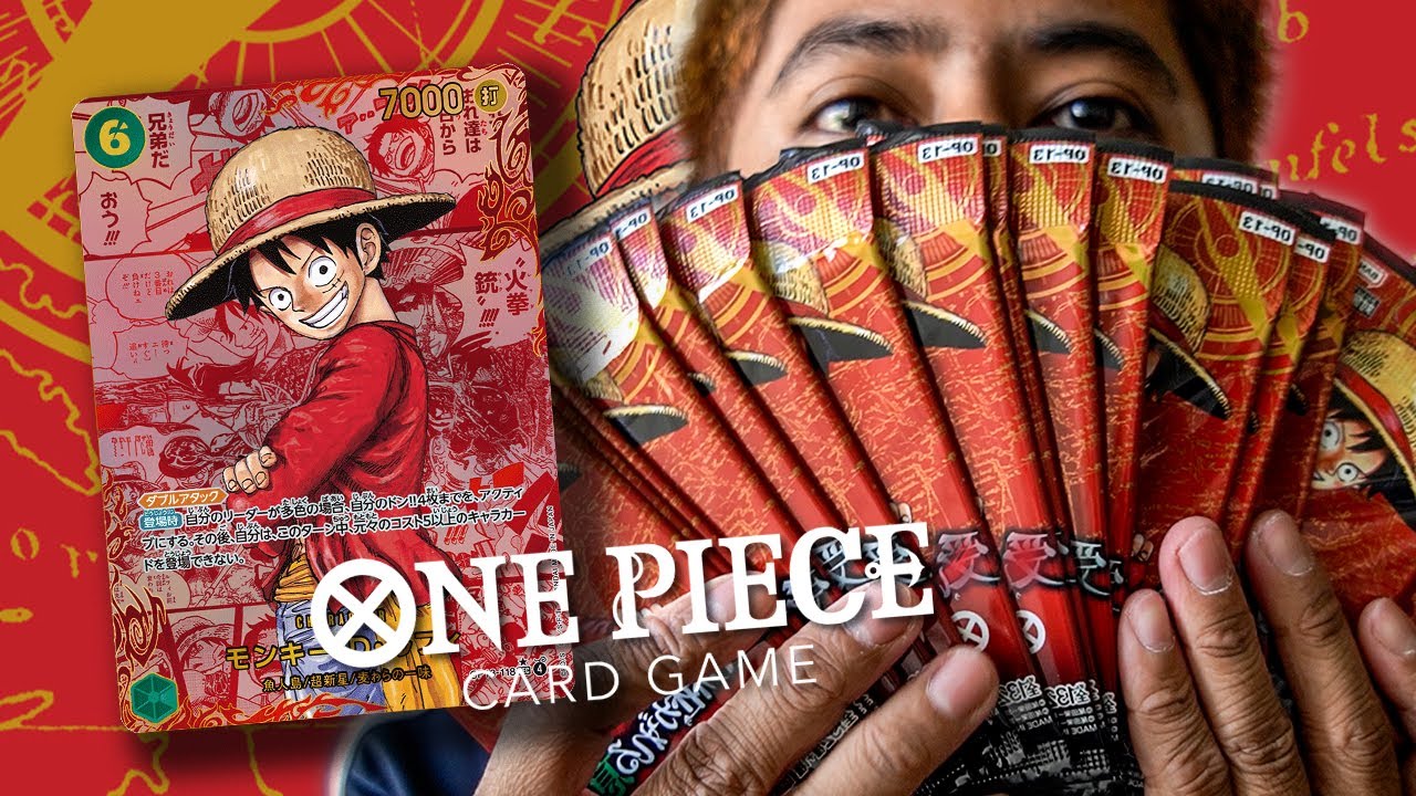 Opening My First One Piece OP-13 Booster Box !! - YouTube