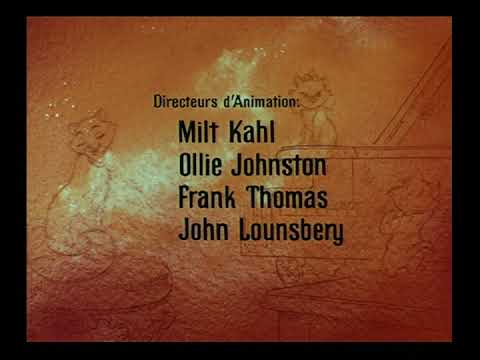 Les Aristochats French Opening Credits.