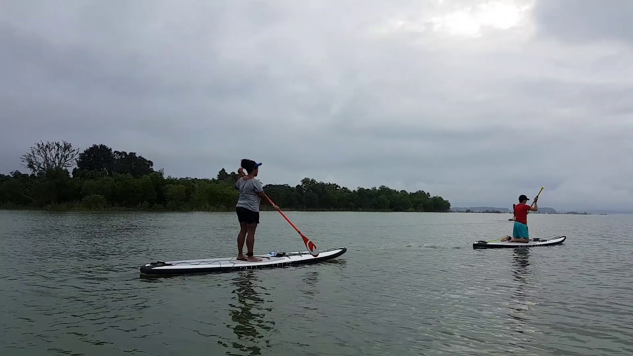 Tri An lake sunrise SUP tour - YouTube