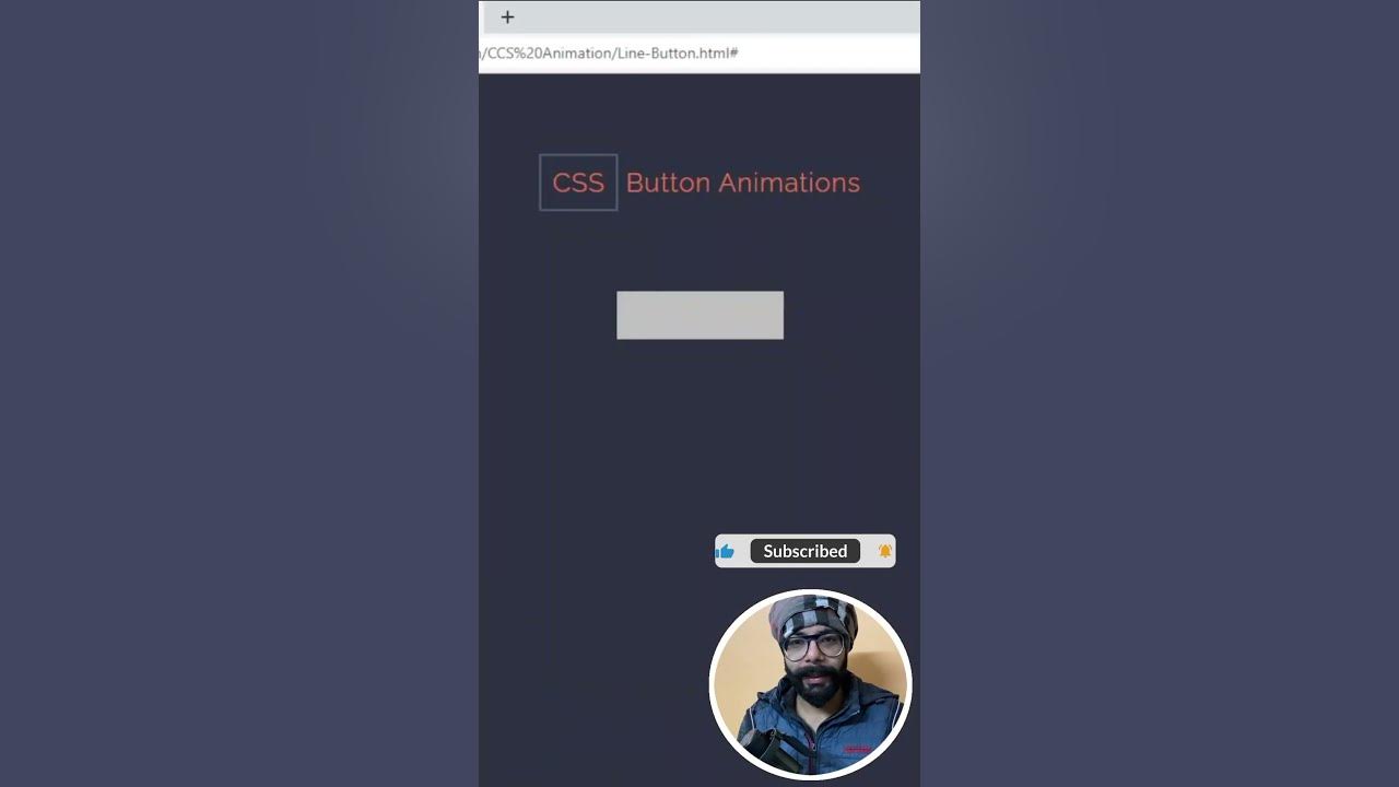 Animate Button With Css Like A Pro Learning Css3 Cssanimationtutorial Youtube 6759