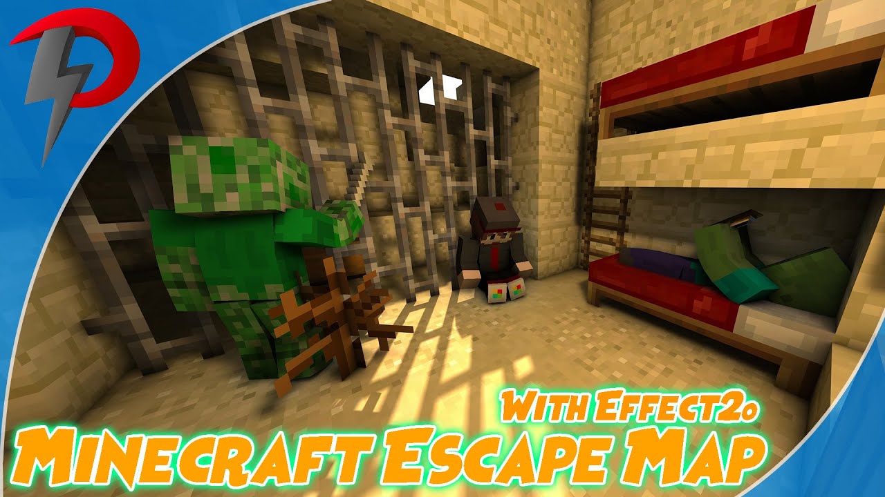 Minecraft Escape Map LIVE with Effect2o - YouTube