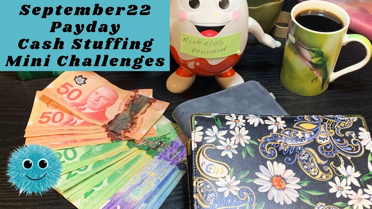 Fall & Payday are Here !!! September 22 Cash Stuffing $670 & Mini ...