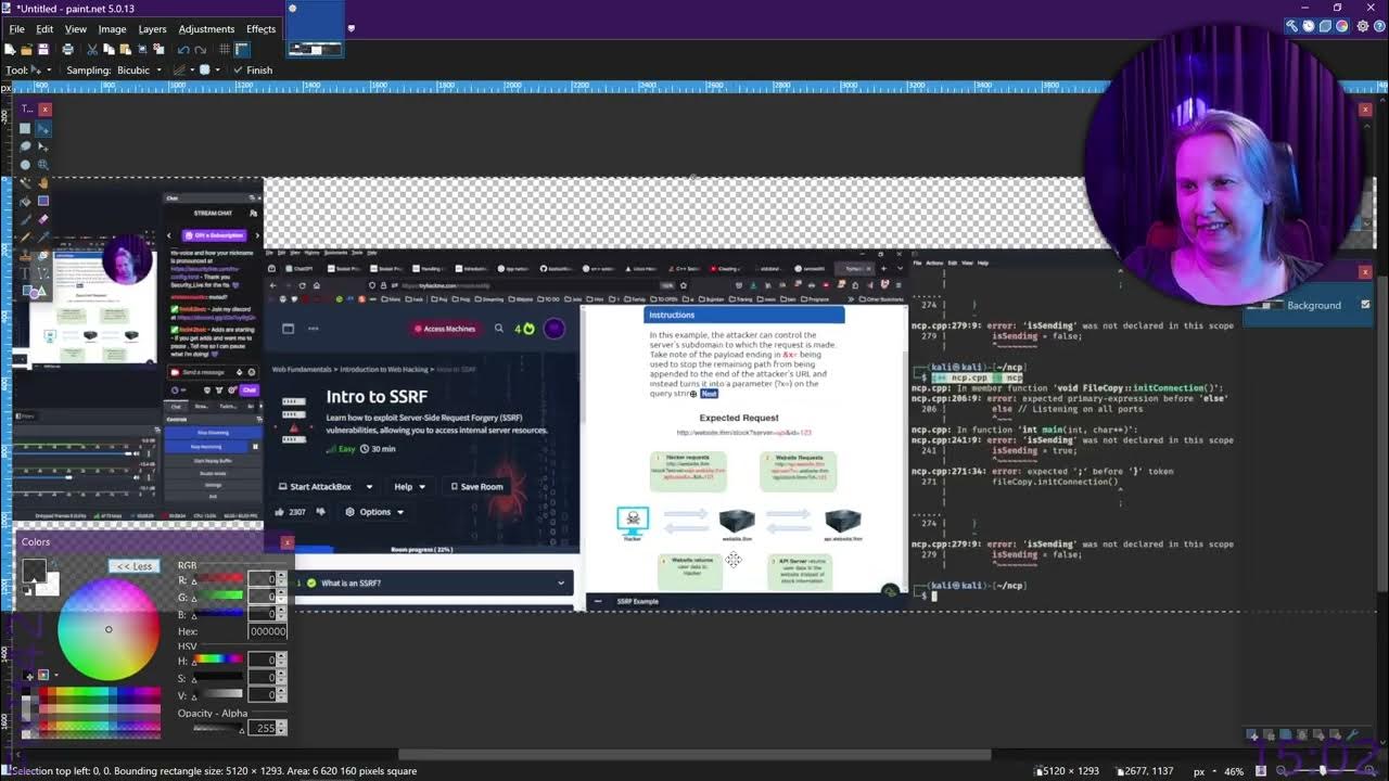 Intro to SSRF - Learning Hacking @ TryHackMe.com (2024-04-25) - YouTube