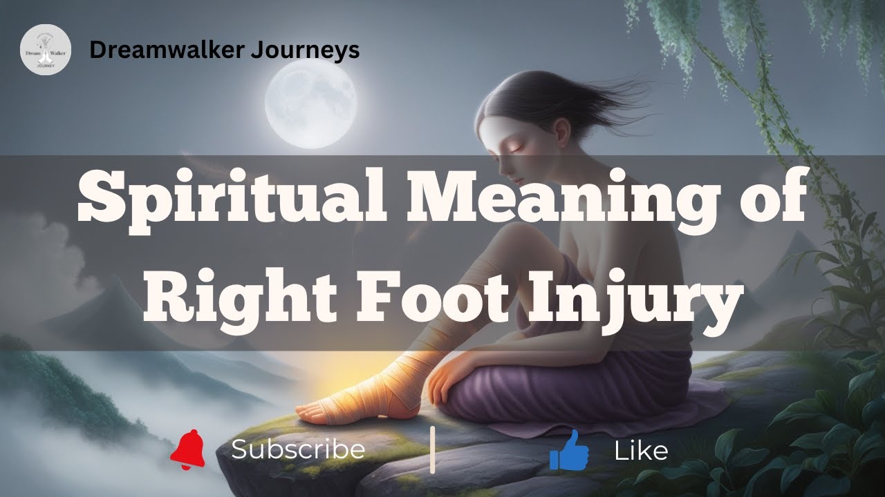 Spiritual Meaning of Right Foot Injury - YouTube