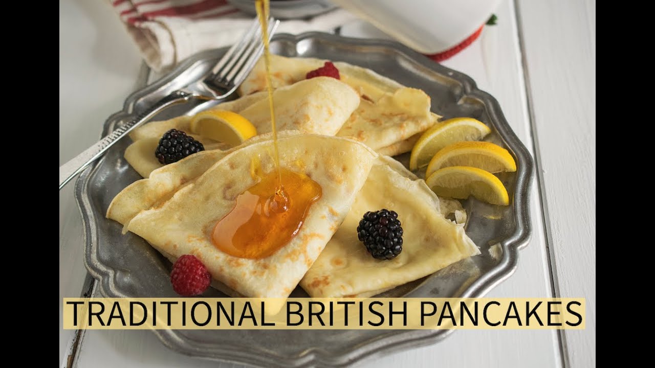 Traditional British Pancakes for Pancake Day - YouTube