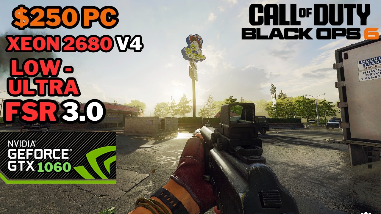 Call of Duty: Black Ops 6 On a $250 Gaming PC | Xeon 2680 V4 + GTX 1060 ...