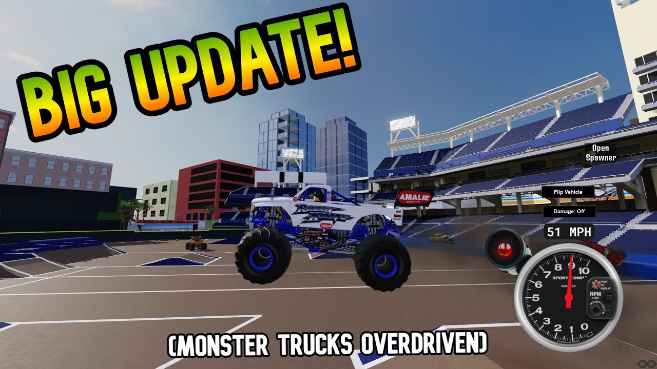 Roblox Monster Trucks OVERDRIVEN Has Received a BIG UPDATE!! - YouTube