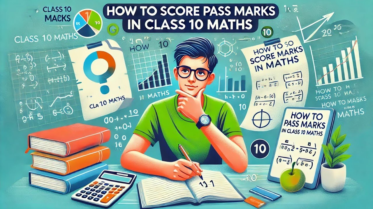The BEST Way to Score Minimum Pass Marks in Class 10 Mathematics CBSE ...