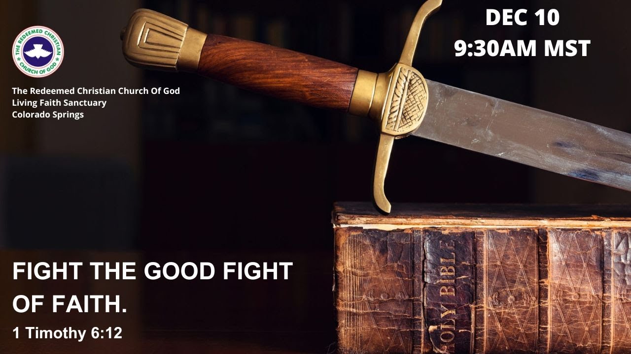 FIGHT THE GOOD FIGHT OF FAITH BY Pastor Michael Lipede - YouTube
