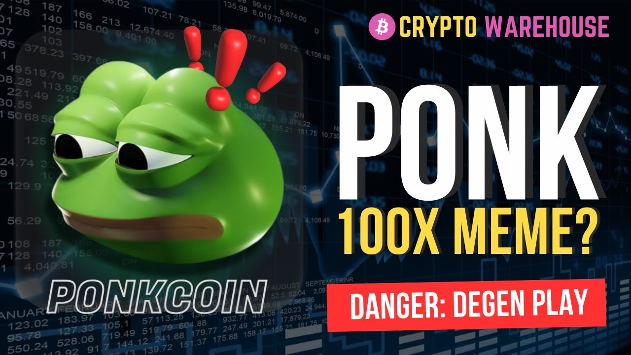 PONK Coin- Is this a 100x Meme? - YouTube
